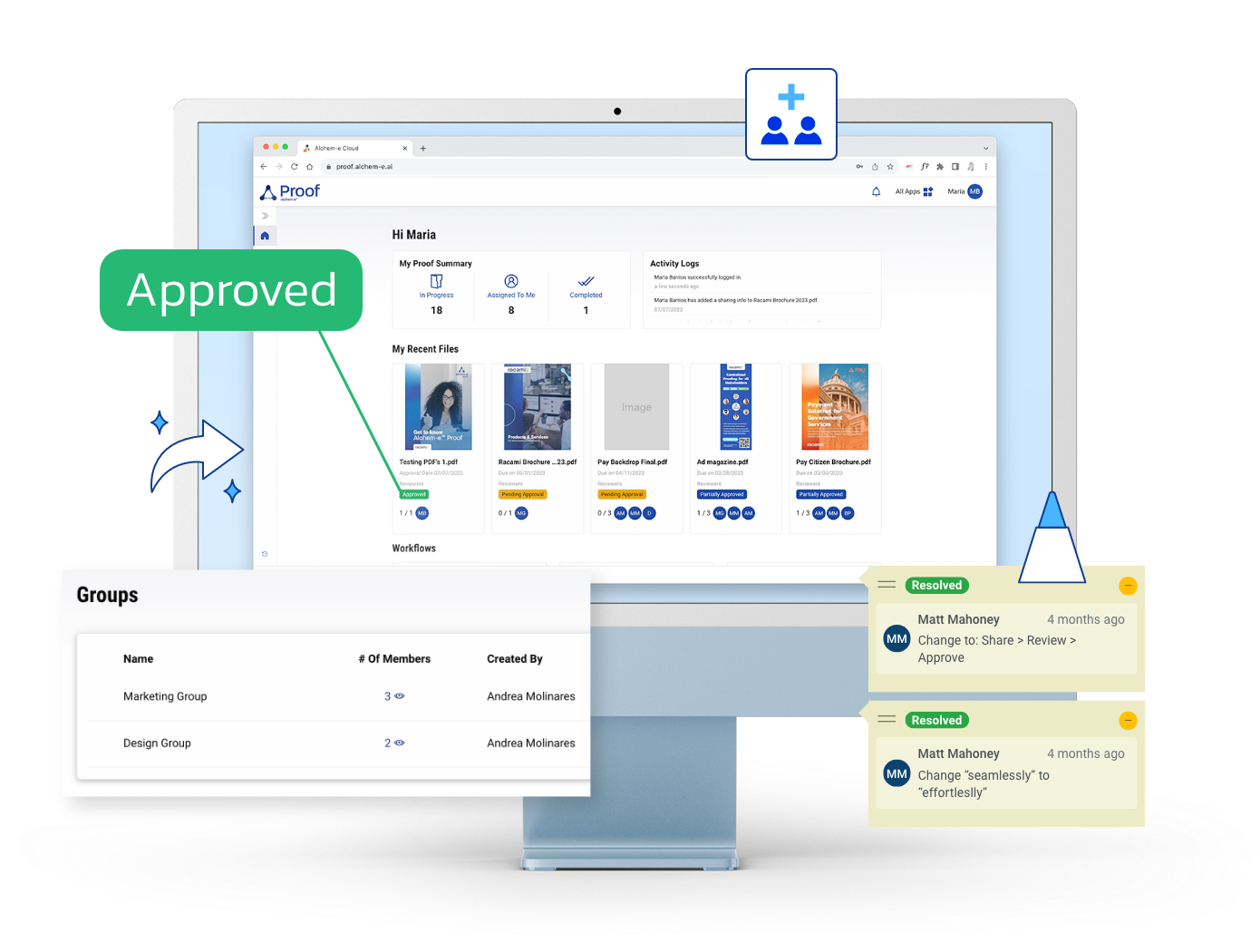 Alchem-e Proof: Efficient Proofing and Approval Software | Racami